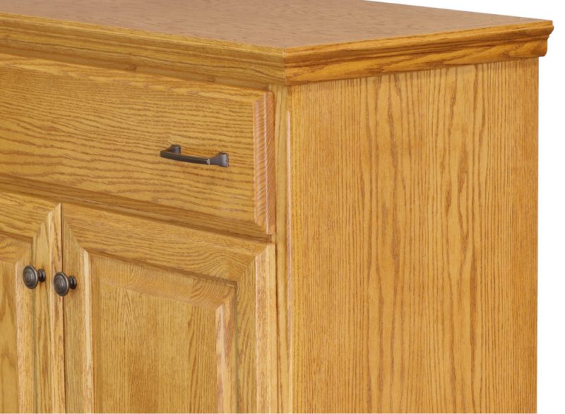 Traditional CN3 30" W x 30" H 1-Drawer 2-Door Wood Media Storage ...